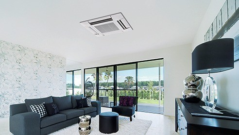 DX Systems | Cassette Split Units T1 | Inverter Compressor | Heat Pumps ...